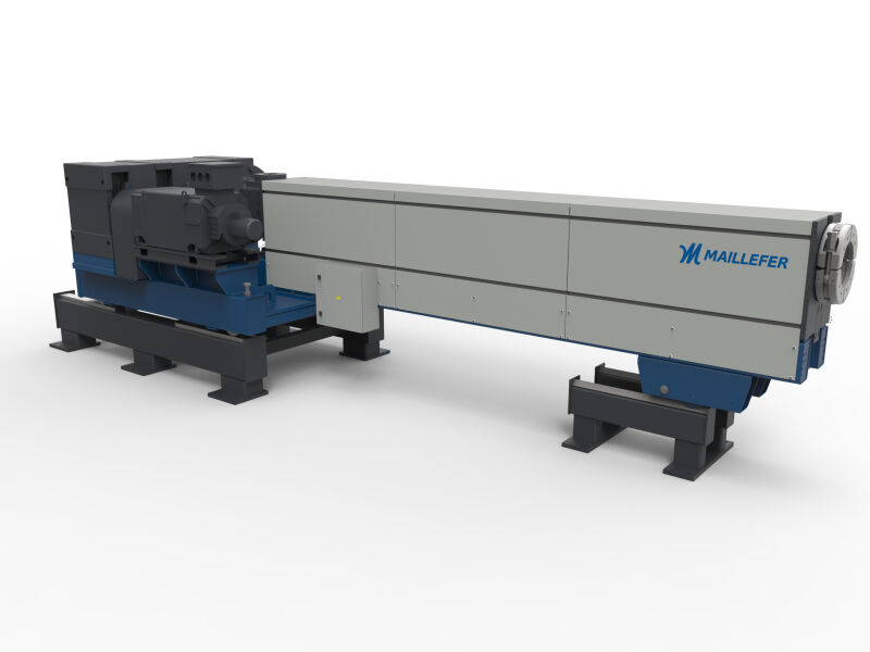 Water Cooled Extruder NXW 200-24D - Component - Maillefer